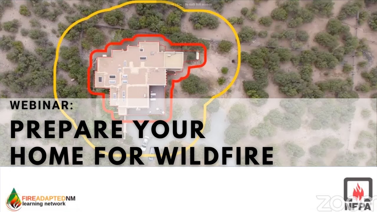 Prepare Your Home For Wildfire - YouTube