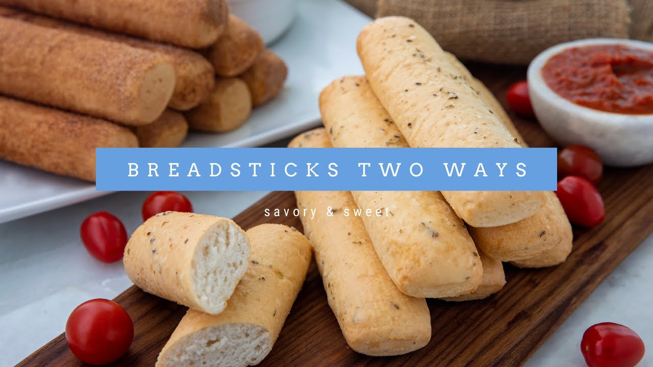 Breadsticks Two Ways featuring MyBread - YouTube