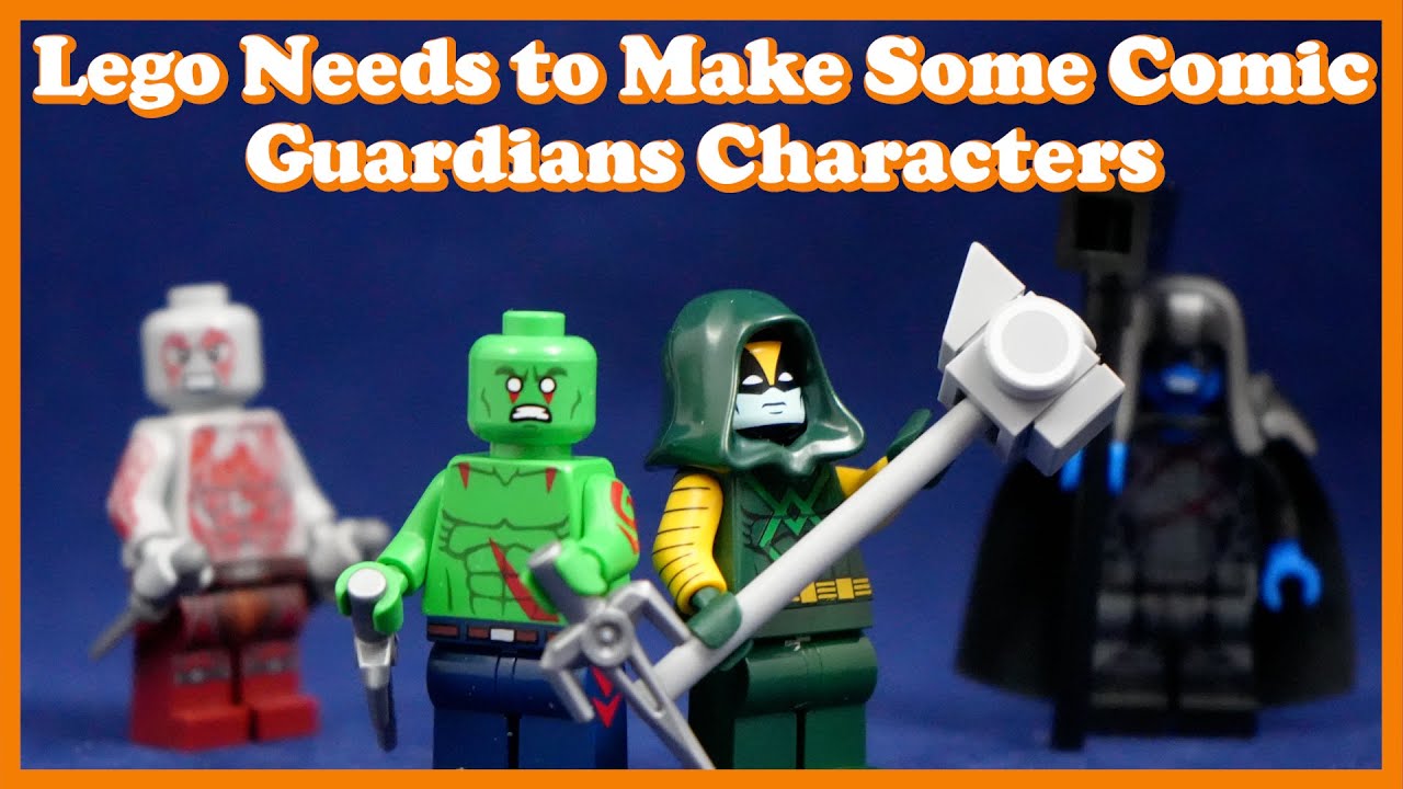 Lego is Slacking On Their Guardians of the Galaxy Comic Minifigs ...