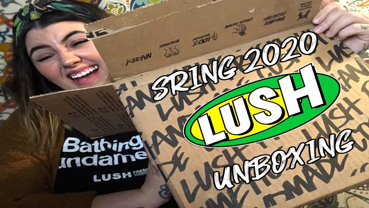 LUSH UNBOXING SPRING/MOTHER’S DAY 2020 HAUL - MY FAVORITE LUSH PRODUCTS ...