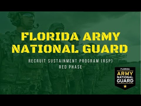 Florida Army National Guard Red Phase Class 1 | | Recruit Sustainment ...