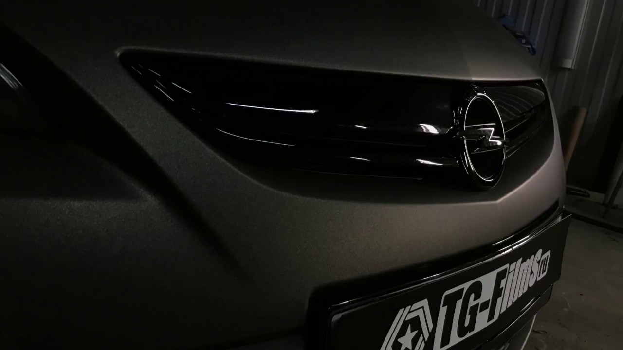 Opel Astra J GTC Wrap Sott Dead Crow - YouTube