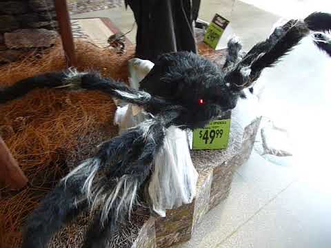 Spirit Halloween 2017 Jumping Spider Animatronic - YouTube