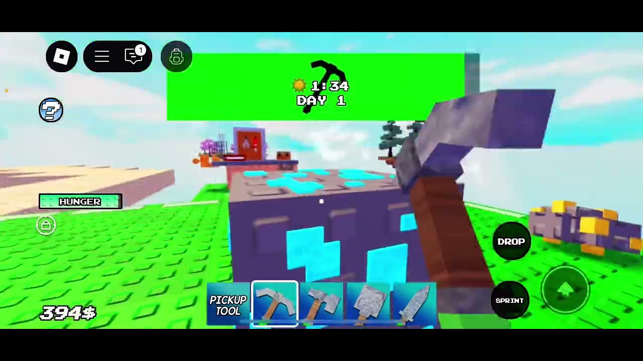 One block in Roblox - YouTube