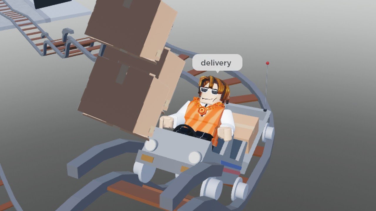 ROBLOX Cart Ride Delivery Service - Funny Moments - YouTube