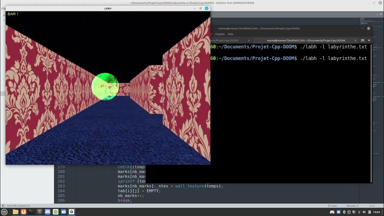 DOOM REPLICA - C++ / OpenGL - YouTube