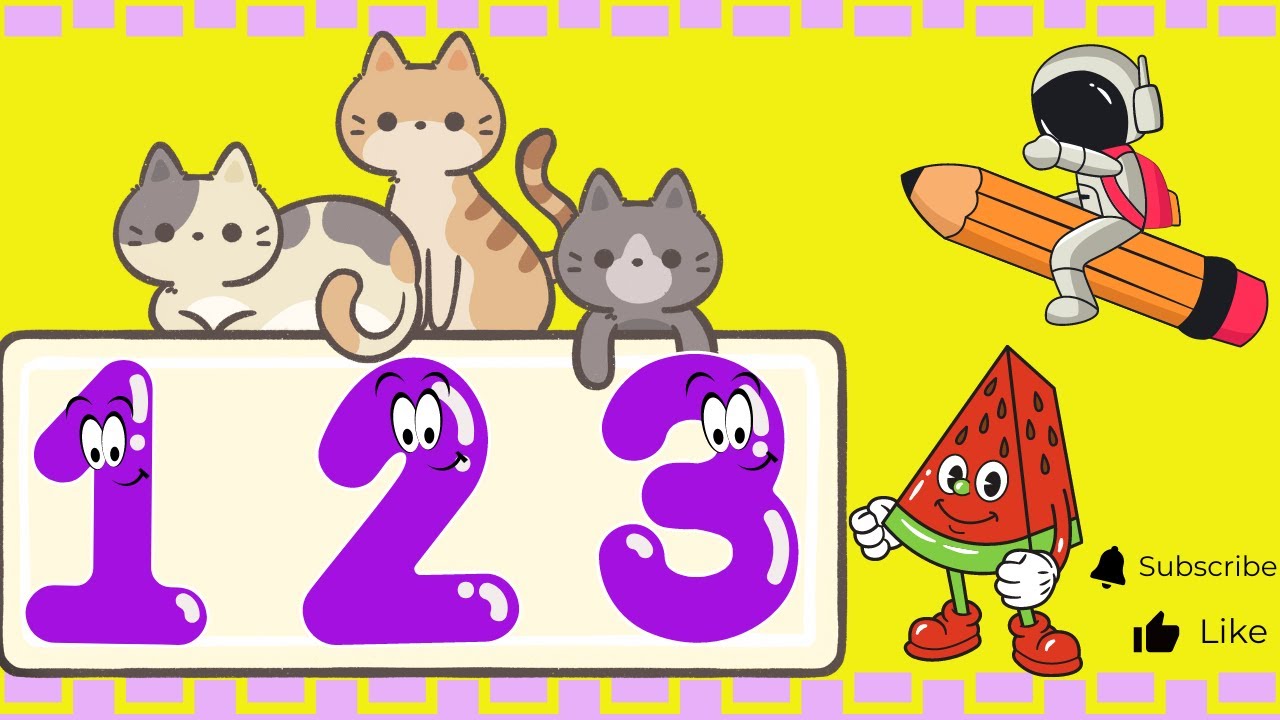 1 to 10 Counting Song For Kids | Kids Learning - YouTube