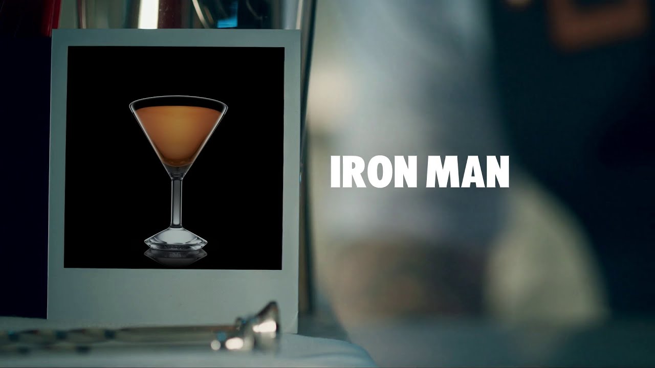 IRON MAN DRINK RECIPE - HOW TO MIX - YouTube