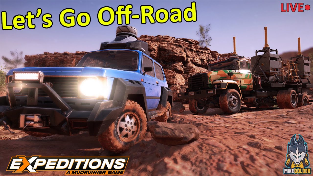 First Time Playing Expeditions: A Mud Runner Game! Off-Road Chaos ...