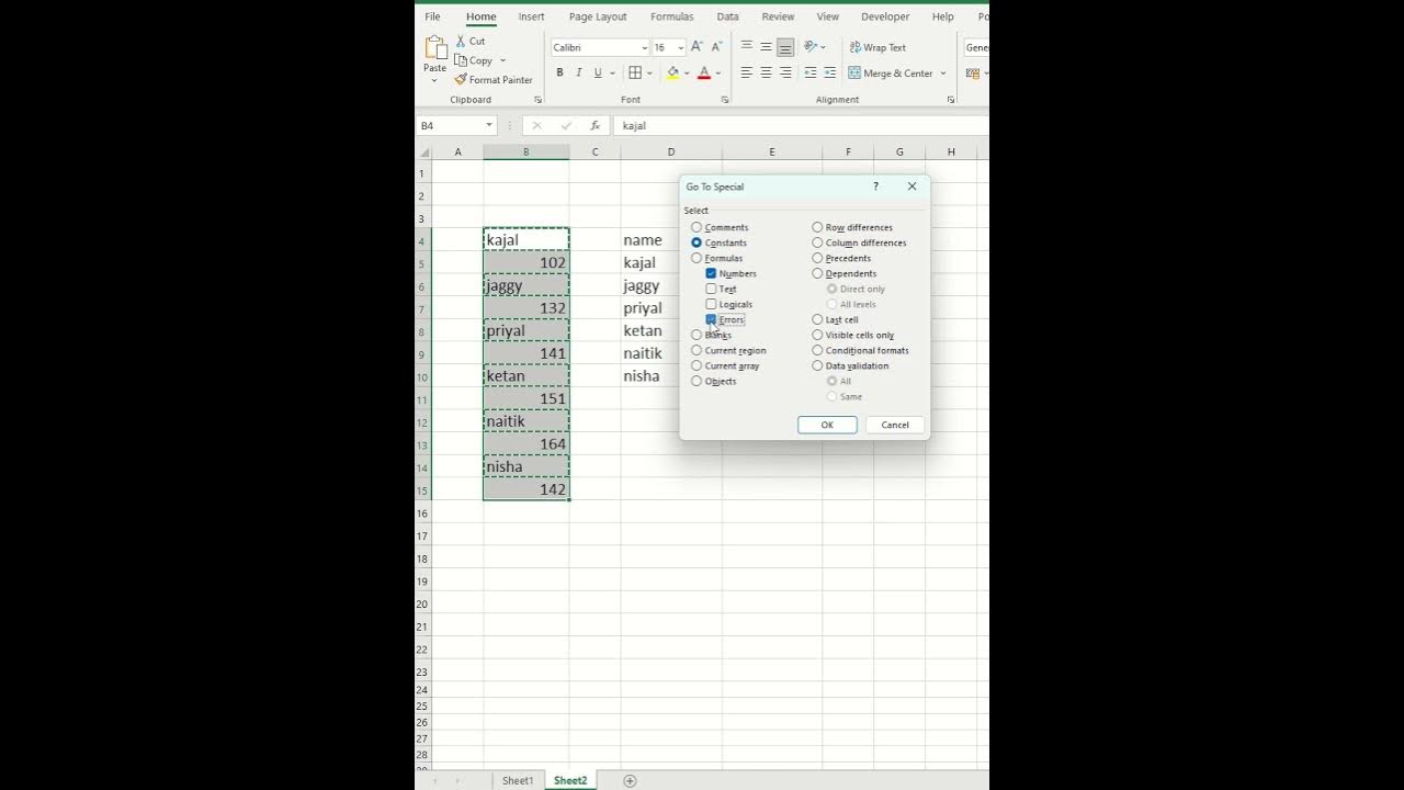 Excel tips & tricks #82|Separate name and roll number from large data in excel | MUST WATCH ...