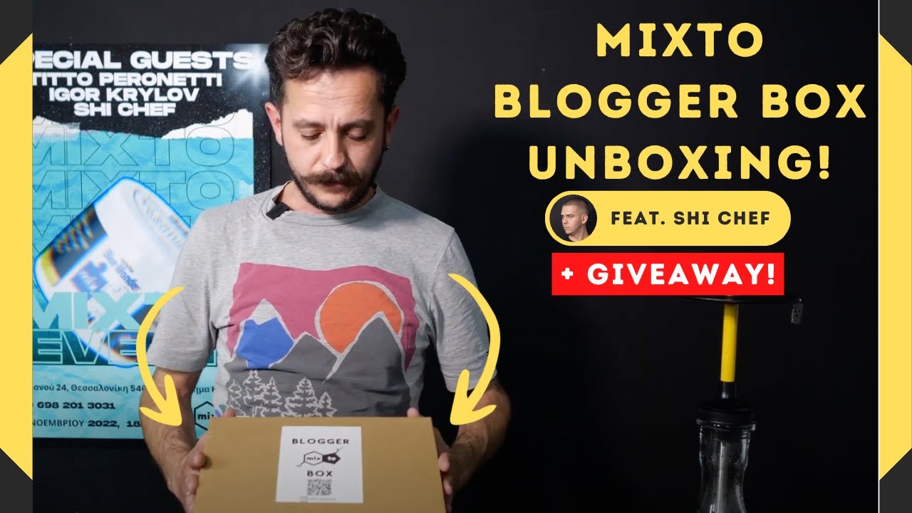 Blogger Box με τις δύο νέες γεύσεις της Mixto! + GIVEAWAY!! (ft. Shi ...