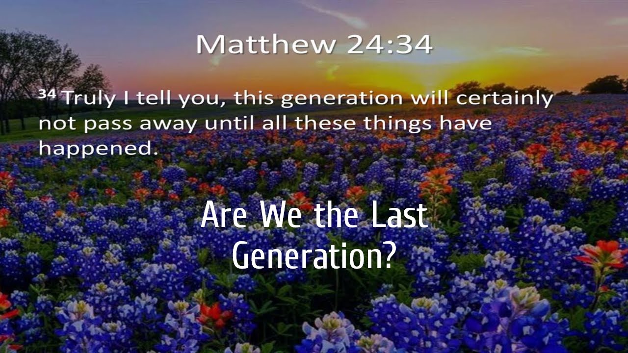 This Generation Shall Not Pass - Endtime - YouTube