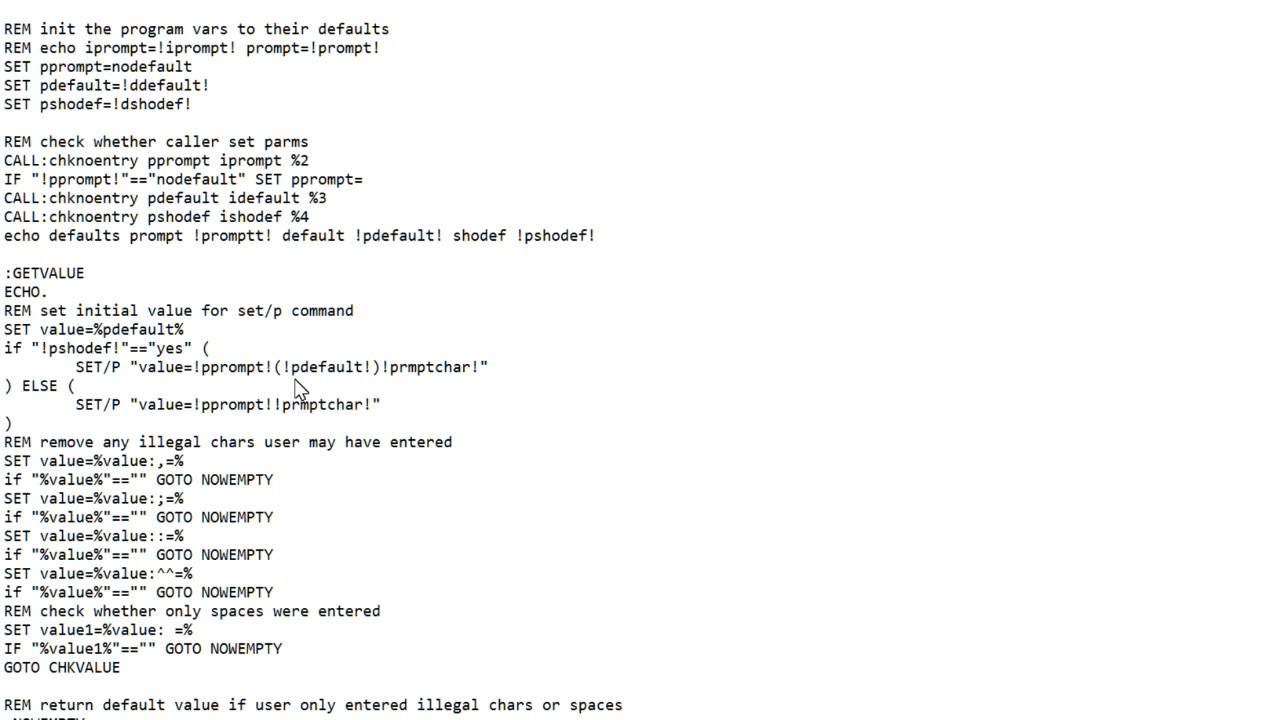 Create & Execute Windows Command Files yesno input Function - YouTube