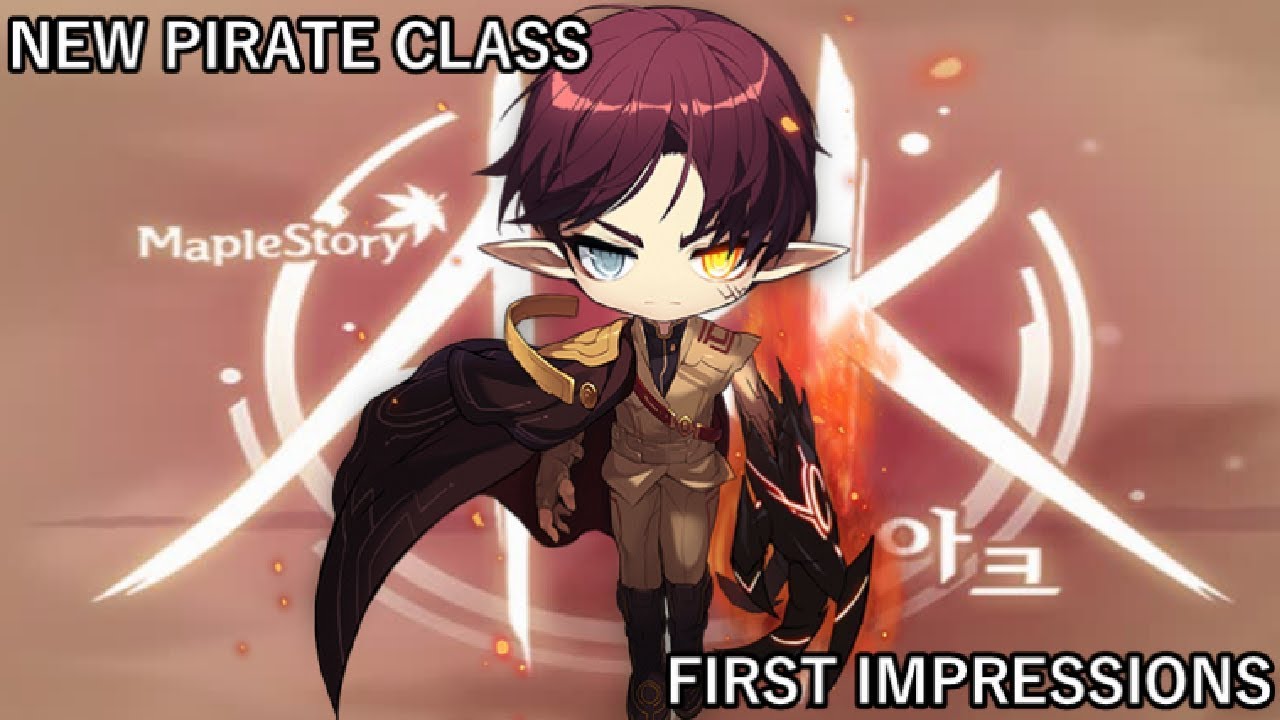 MapleStory NEW Pirate Class: Ark (First Impressions & Gameplay Footage ...