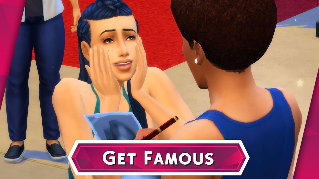 MEETING A CELEBRITY // The Sims 4: Get Famous #7 - YouTube