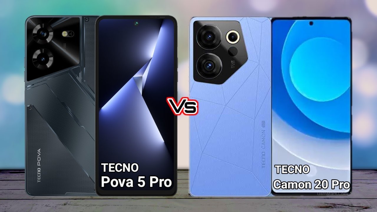 Tecno Pova 5 Pro 5G vs Tecno Camon 20 Pro 5G - YouTube