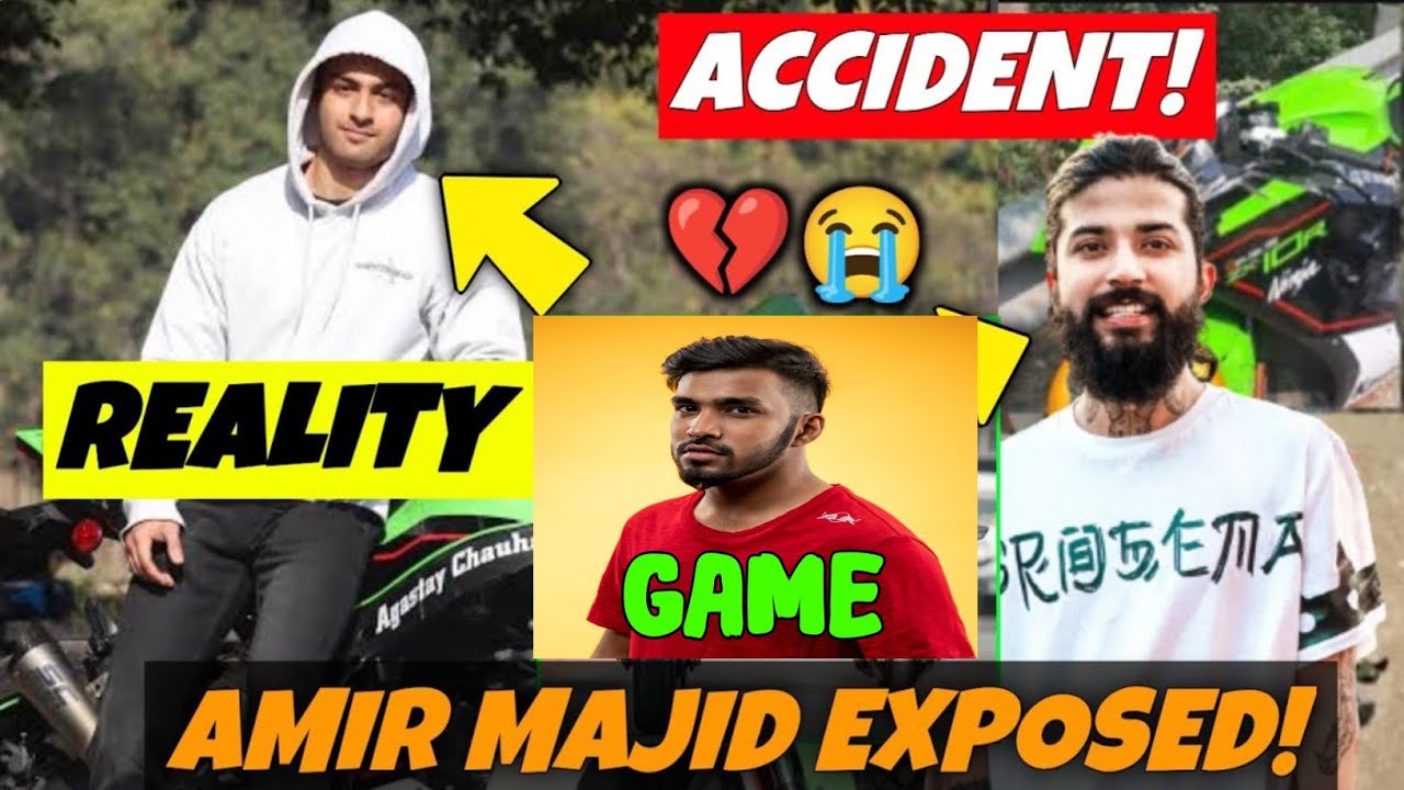 😭Amir Mahjid ने बताया कैसे हुआ Accident, UK07 rider EXPOSED, Yecno ...