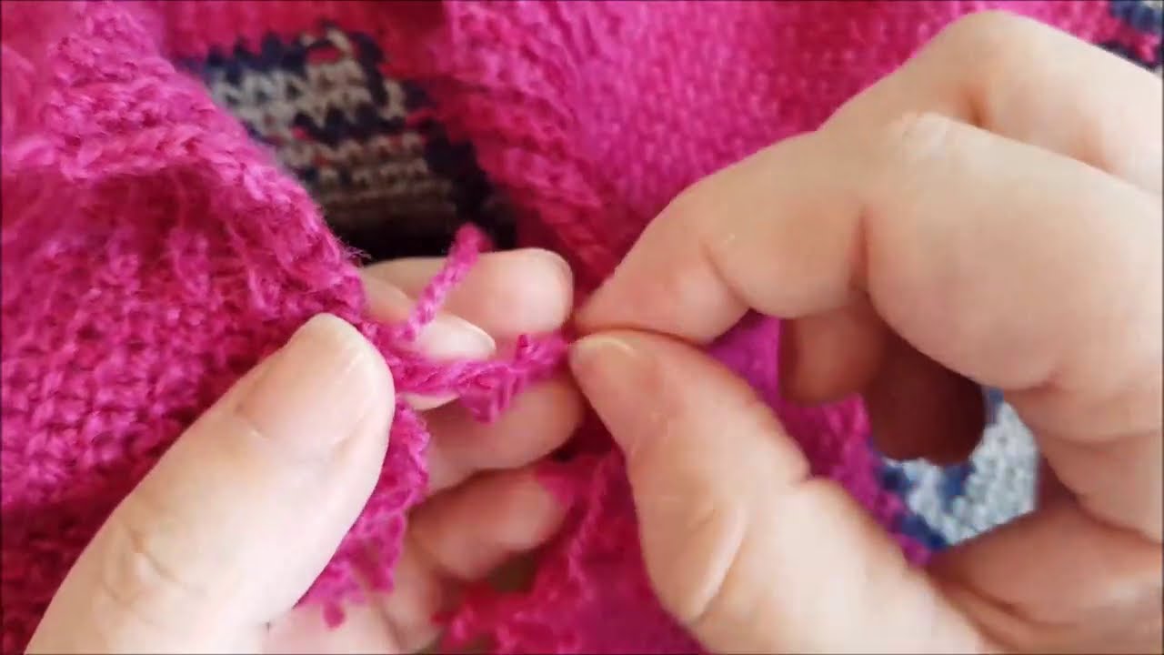 Crochet Catdigan Tutorial video 12 - Steeking Crochet - YouTube