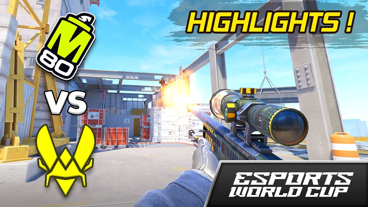 EWC CS2 - VITALITY VS M80 - HIGHLIGHTS || Esport World Cup 2024 - YouTube