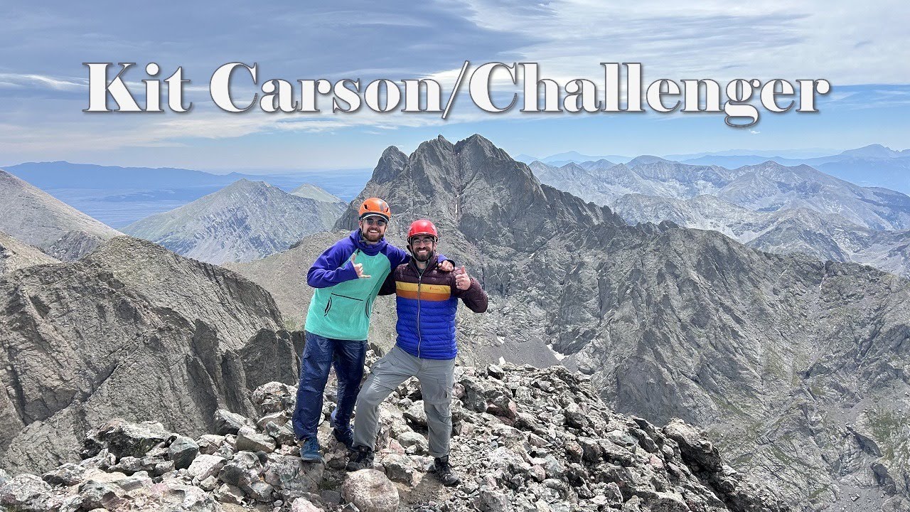 Backpacking Colorado 14ers - Kit Carson Peak/Challenger Point - YouTube