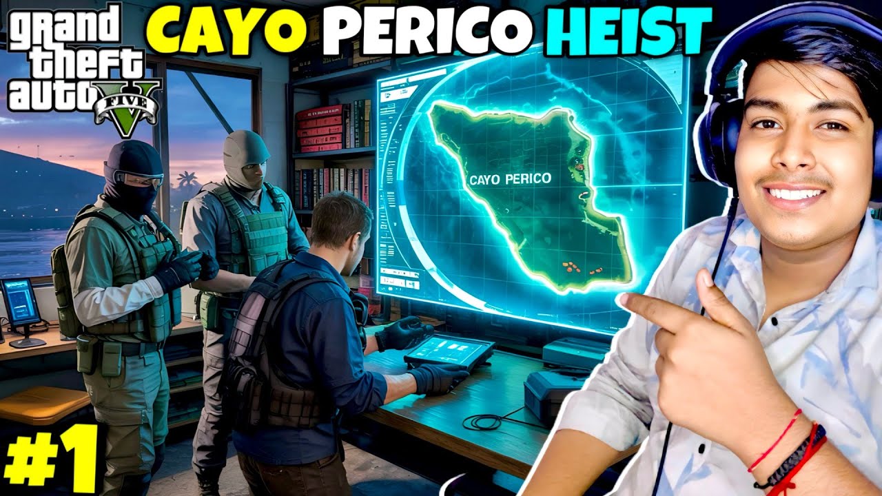 CAYO PERICO HEIST SETUP || GTA V GAMEPLAY #1 - YouTube