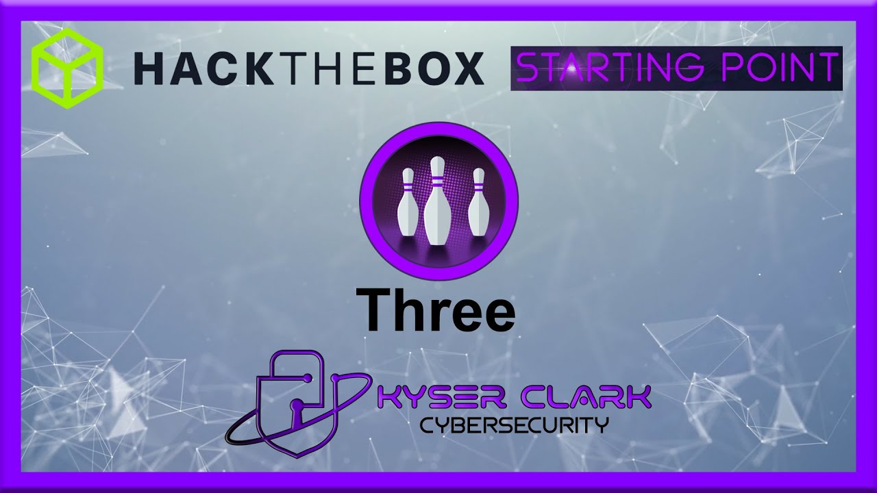 Hack The Box Starting Point: Three - YouTube