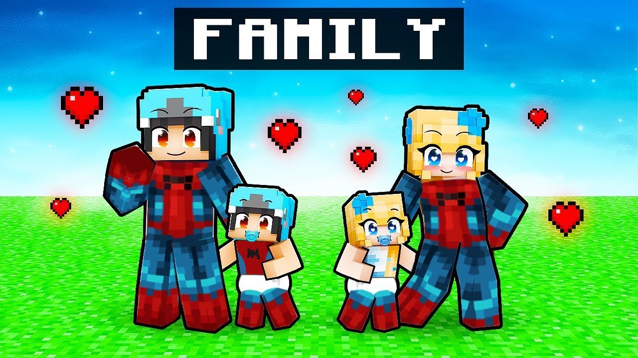 Having A SUPERHERO FAMILY in Minecraft With Crazy Fan Girl! - YouTube