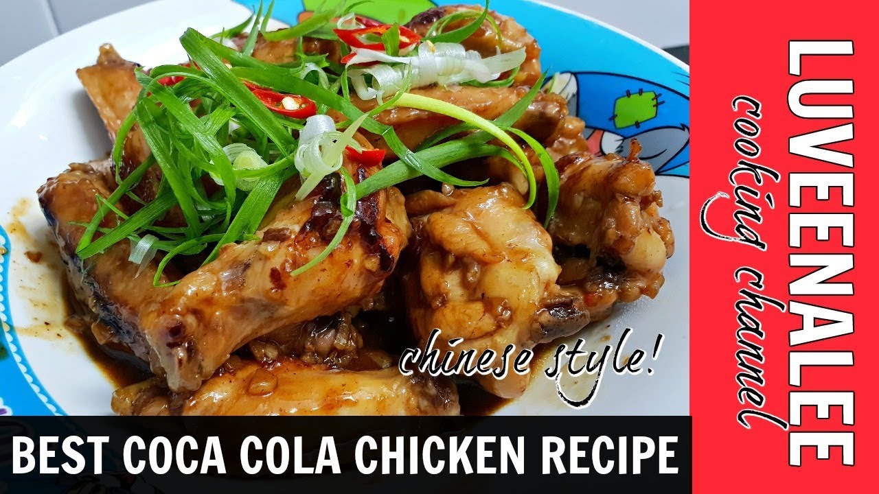 Best Coca-Cola Chicken Recipe| Coca Cola Chicken Wings Chinese| Cooking ...