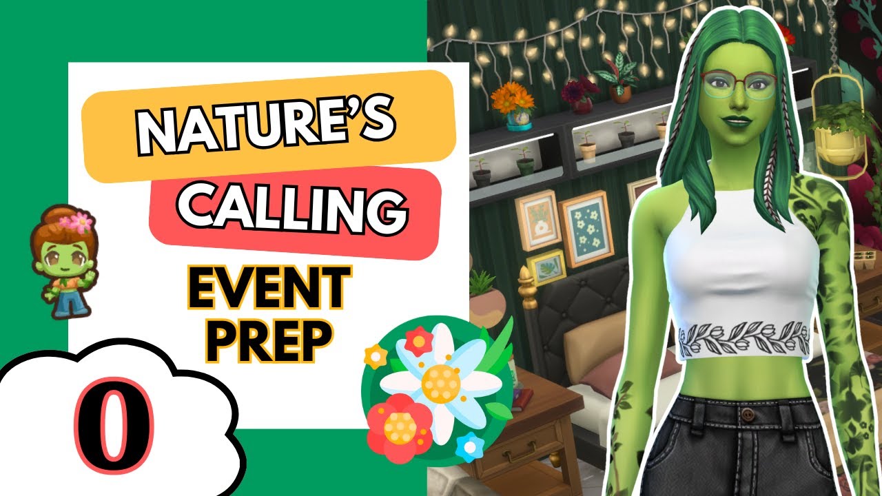 The Sims 4 | Welcome Our New Sim And Check Out Their Room | Nature's ...