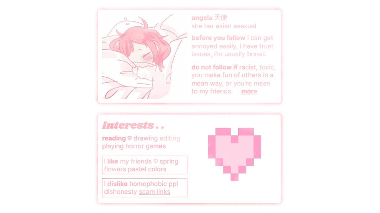 simple pink carrd tutorial for beginners! | 12 - YouTube