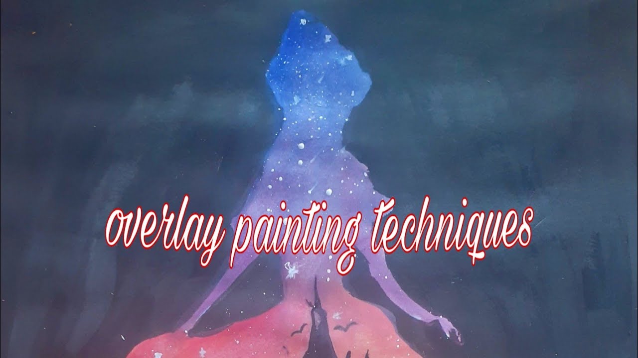 Overlay painting techniques using color merging - YouTube