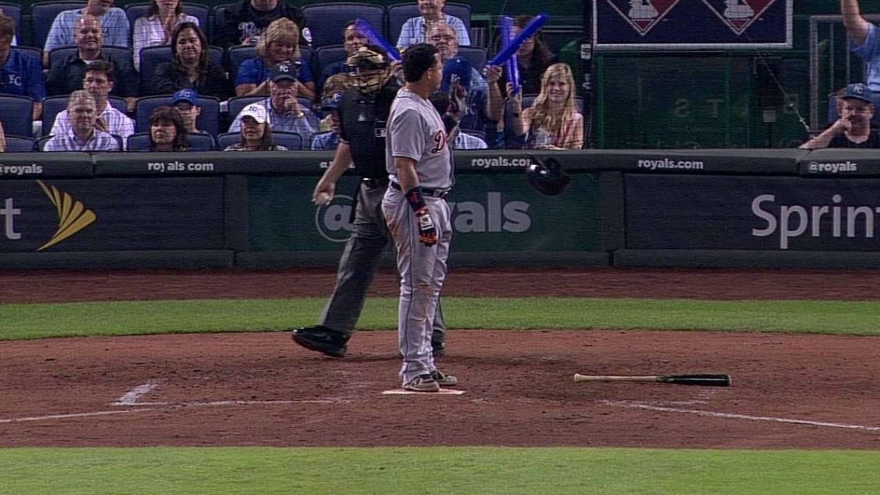 DET@KC: Coleman strikes out Miggy, strands one - YouTube