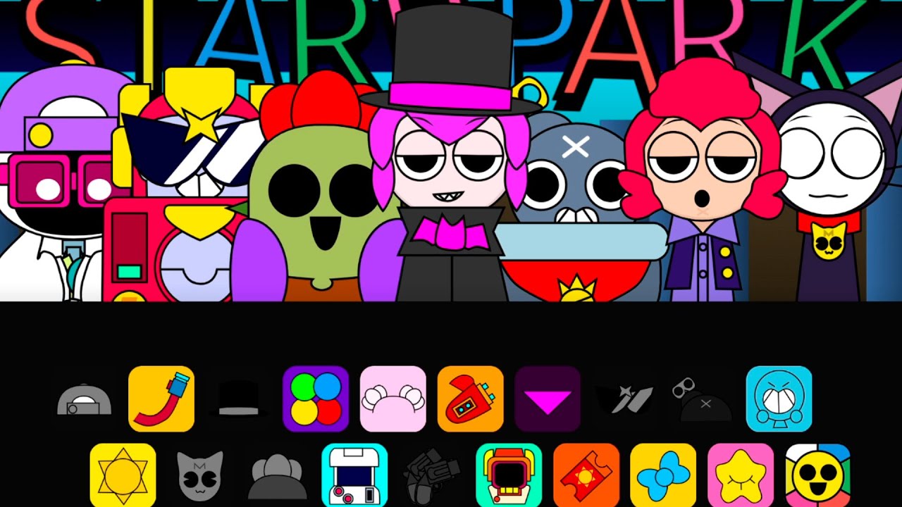 Sprunki Gameverse Brawl Stars - Horror and Normal Version - YouTube