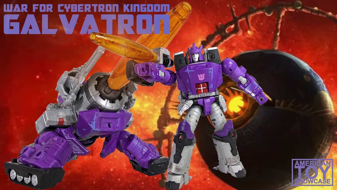 Transformers Showcase: WFC Kingdom GALVATRON (King of the Decepticons ...