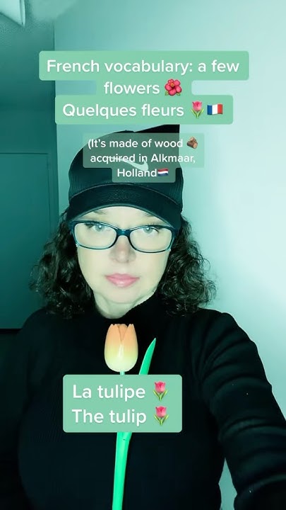 French vocabulary: a few flowers 🌷quelques fleurs 🌸 #bilingual #french ...