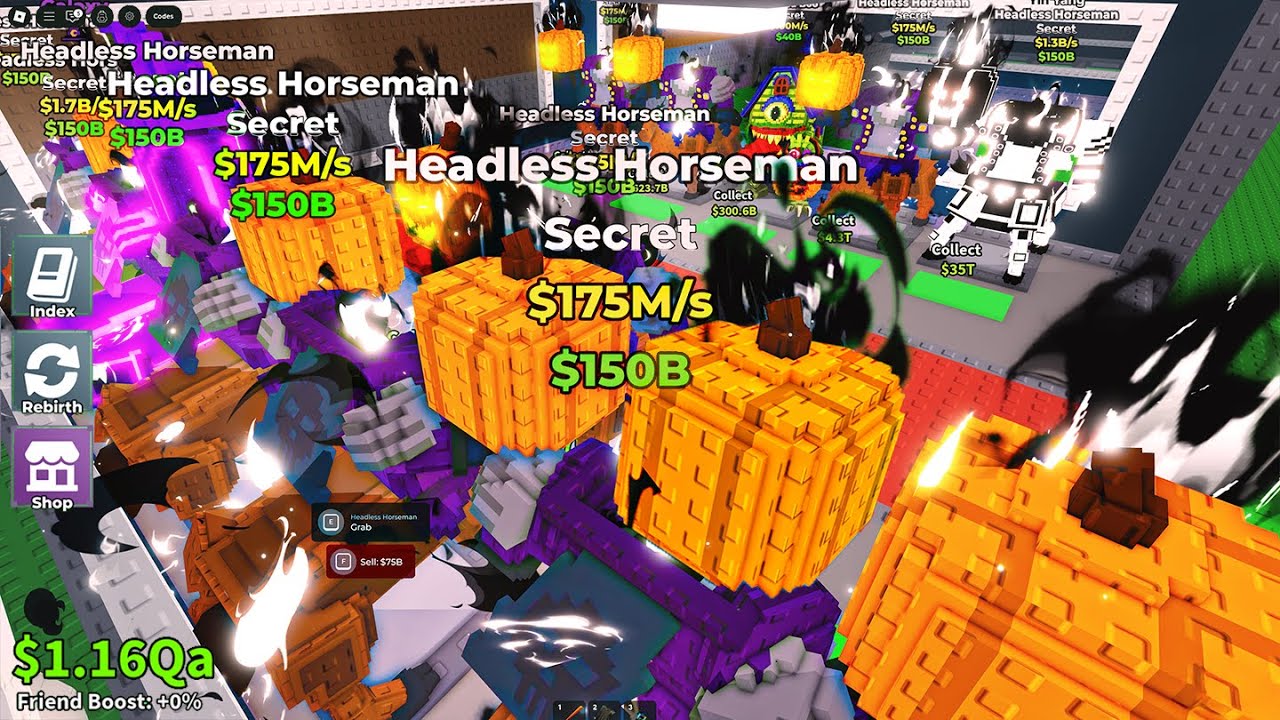 Got X10 HEADLESS HORSEMAN🐎 - Steal a Brainrot🎃 - YouTube