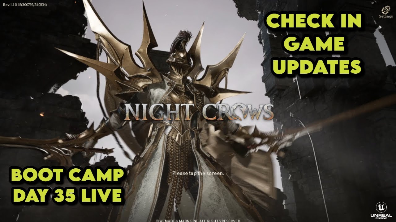 Night Crows DAY 34 Patch Note Na! Clemens kaya? - YouTube