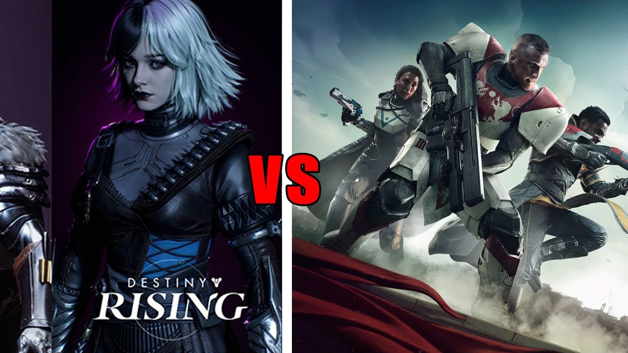 Destiny Rising vs Destiny 2 Which is BETTER for Social Gameplay? - YouTube