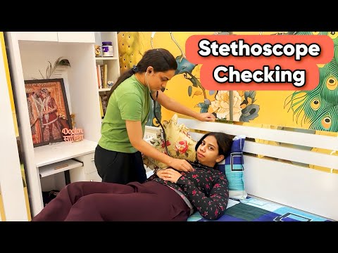 Stethoscope Checking Before Trip! Doctor Ka Emergency Test 🩺 