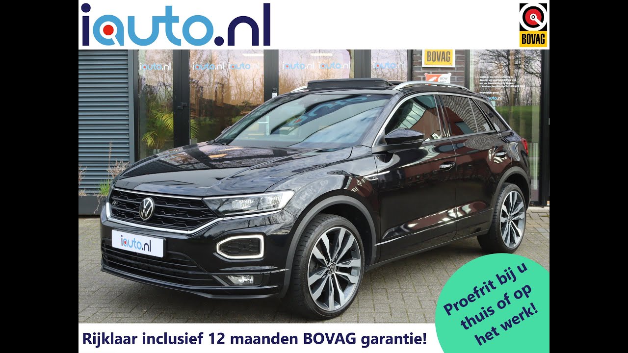 2020 T-Roc R-Line Pano - Deep Black metallic - 19" Suzuka - YouTube