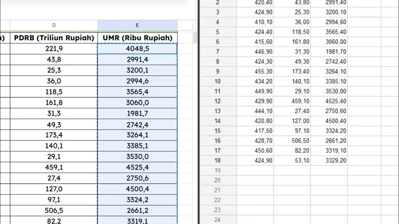 TUTORIAL INPUT DATA CROSS SECTION KE SPSS (Kelompok 5 MPP 42) - YouTube