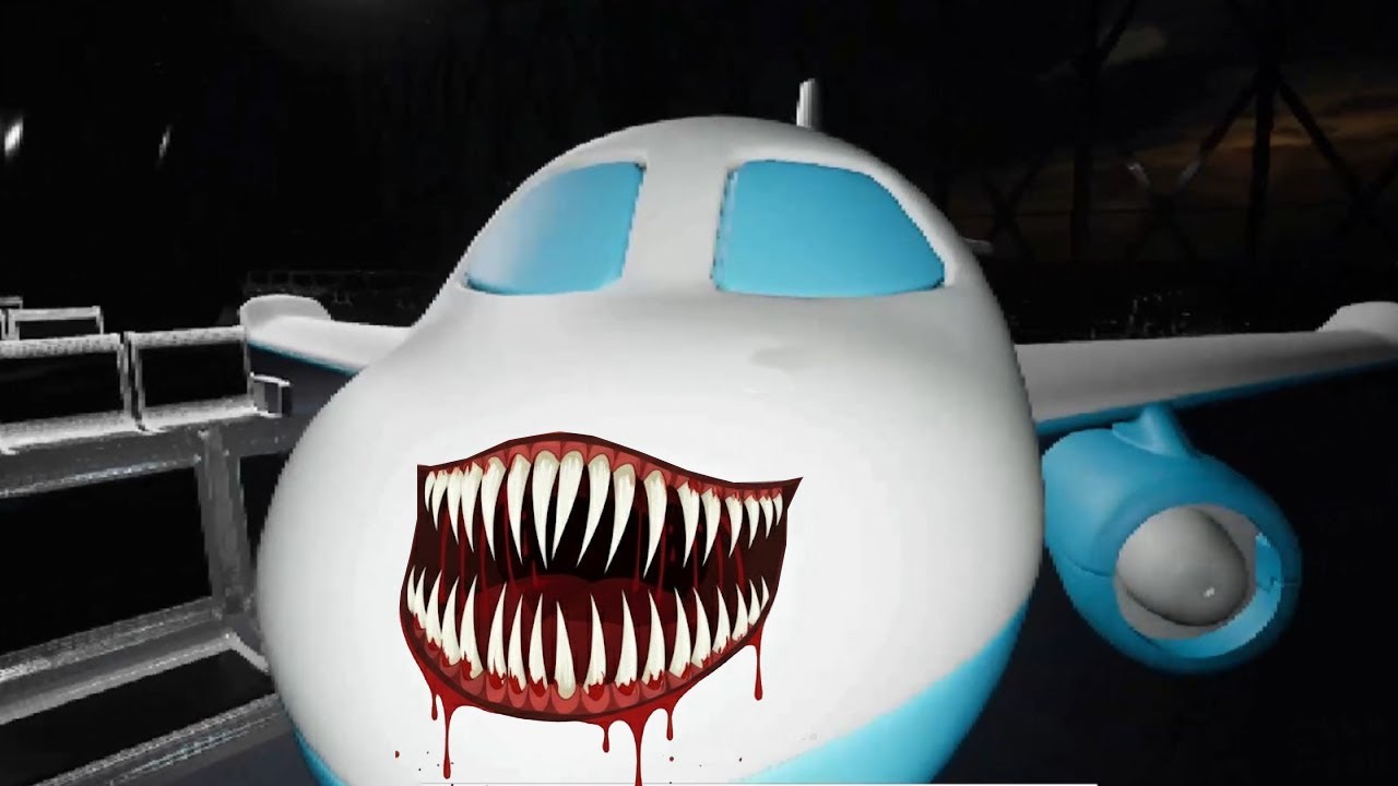 The SCARIEST Airplane Mascot Horror Game EVER 😨 Propeller Pete ...