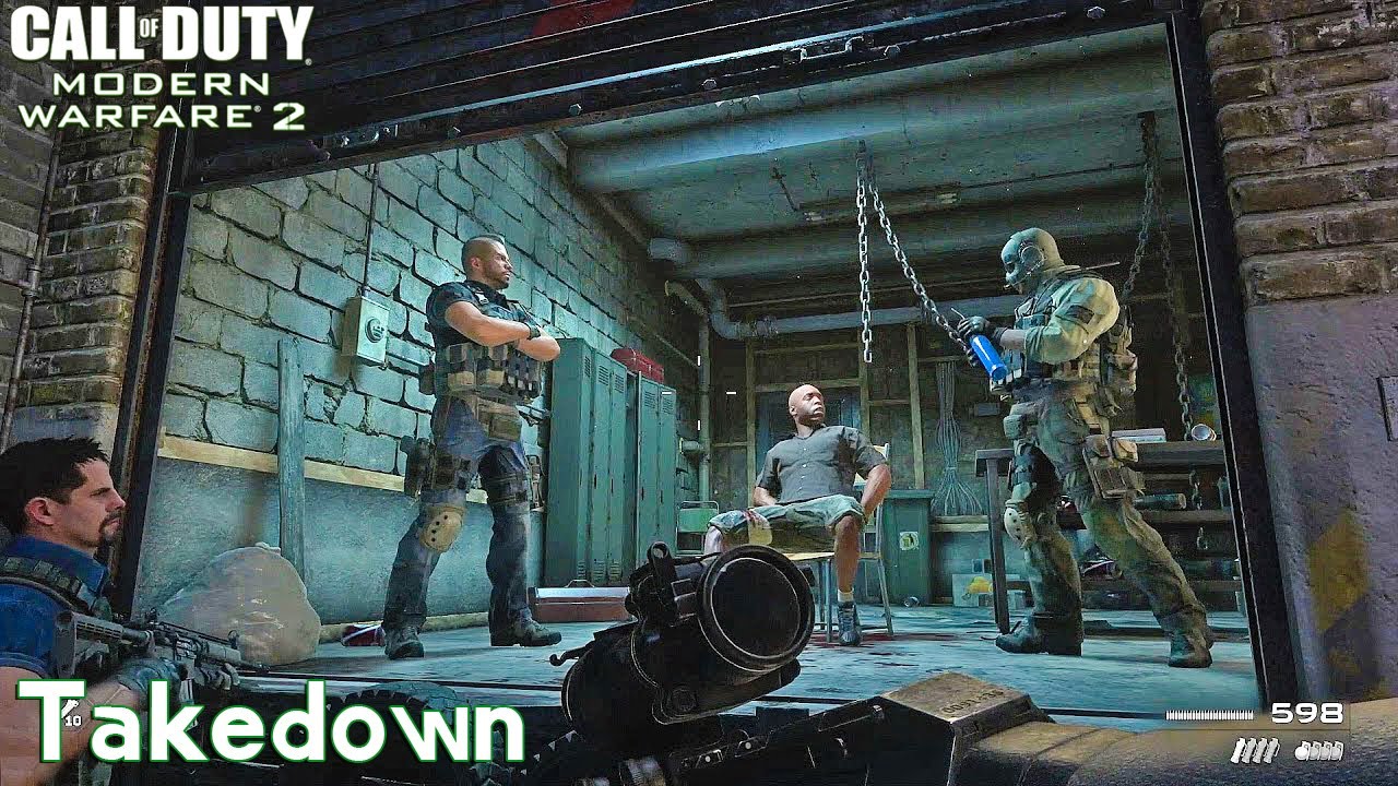 Call Of Duty Modern Warfare 2 | Mission 5 : Takedown [Pc Gameplay ...