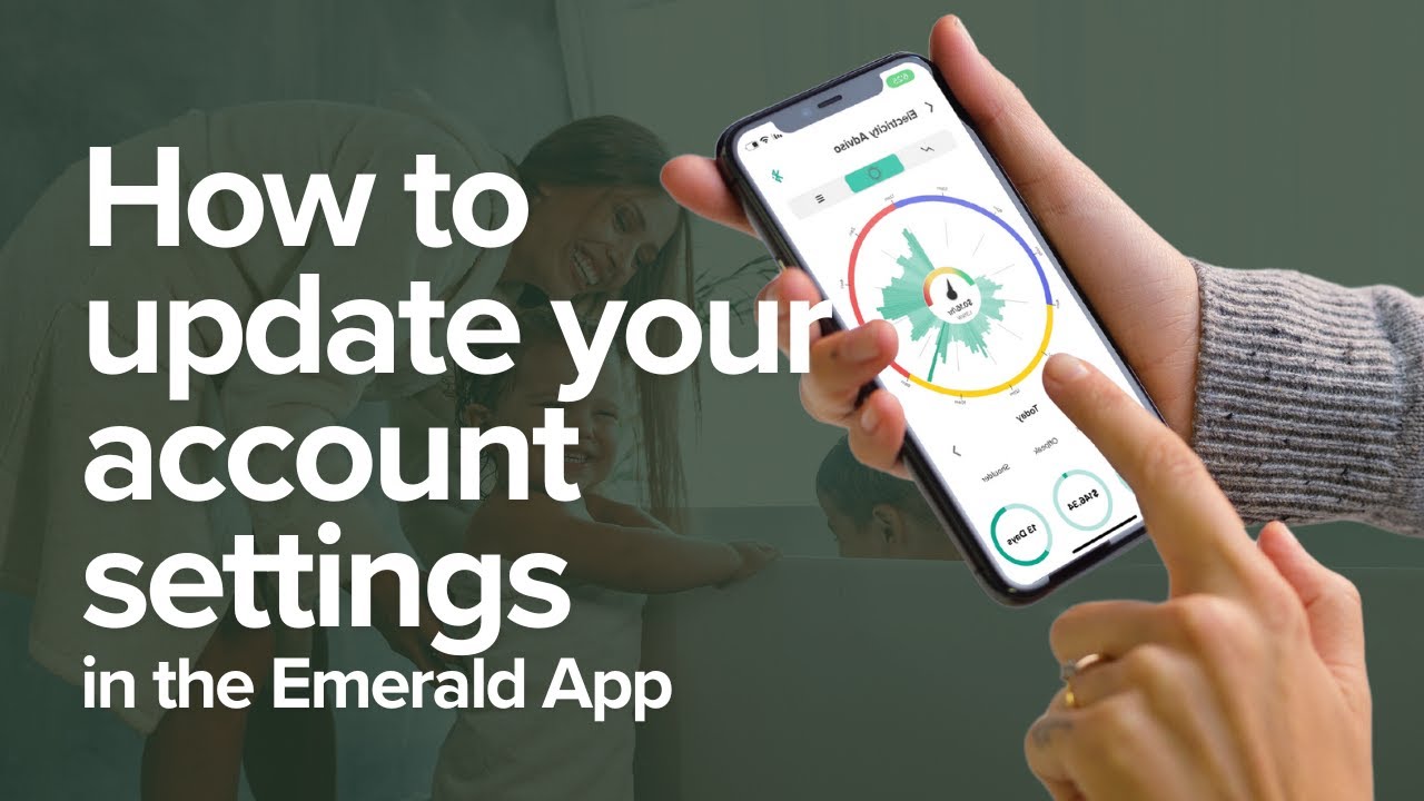 Step by Step guide to update your account settings in the Emerald App ...