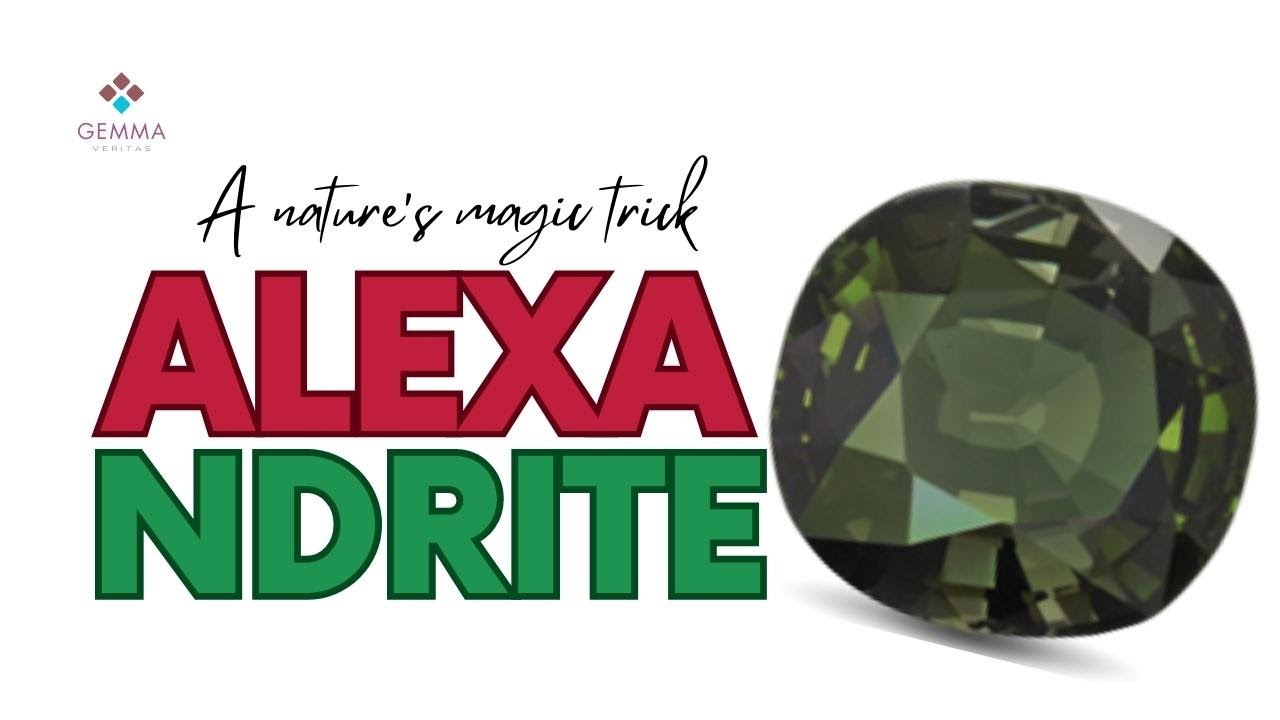 Nature's Magic: The Color Changing Wonder of Alexandrite - YouTube
