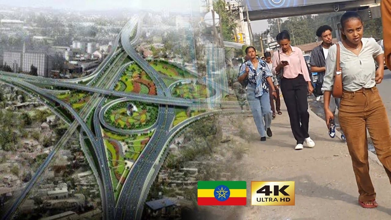 Gotera , 🇪🇹 Addis Ababa walking Tour 2025 , Ethiopia - YouTube