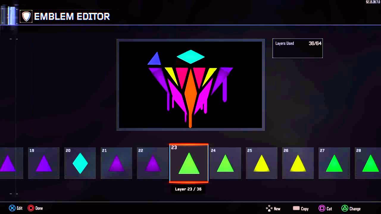 Bo3 diamond emblem tutorial - YouTube
