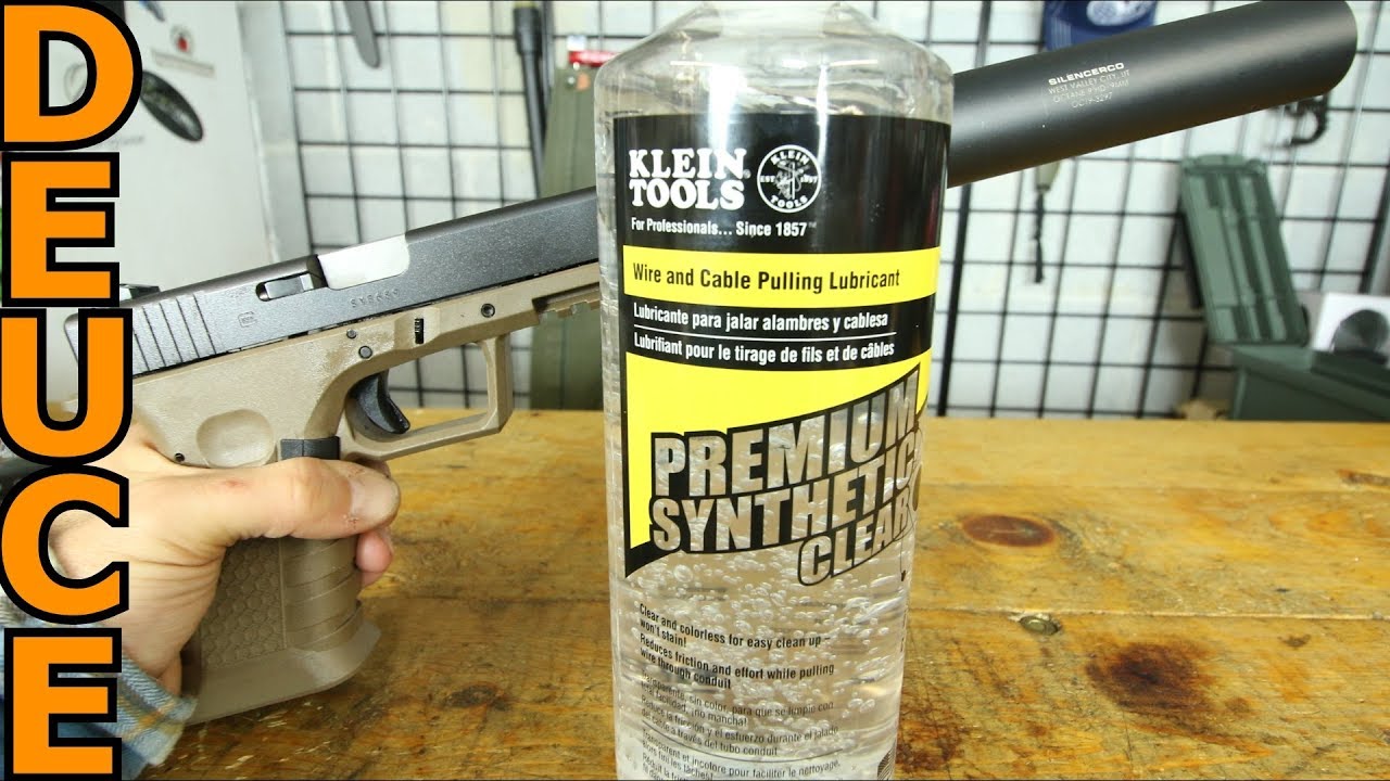 Quieter Suppressor Using Wire Pulling Gel - YouTube