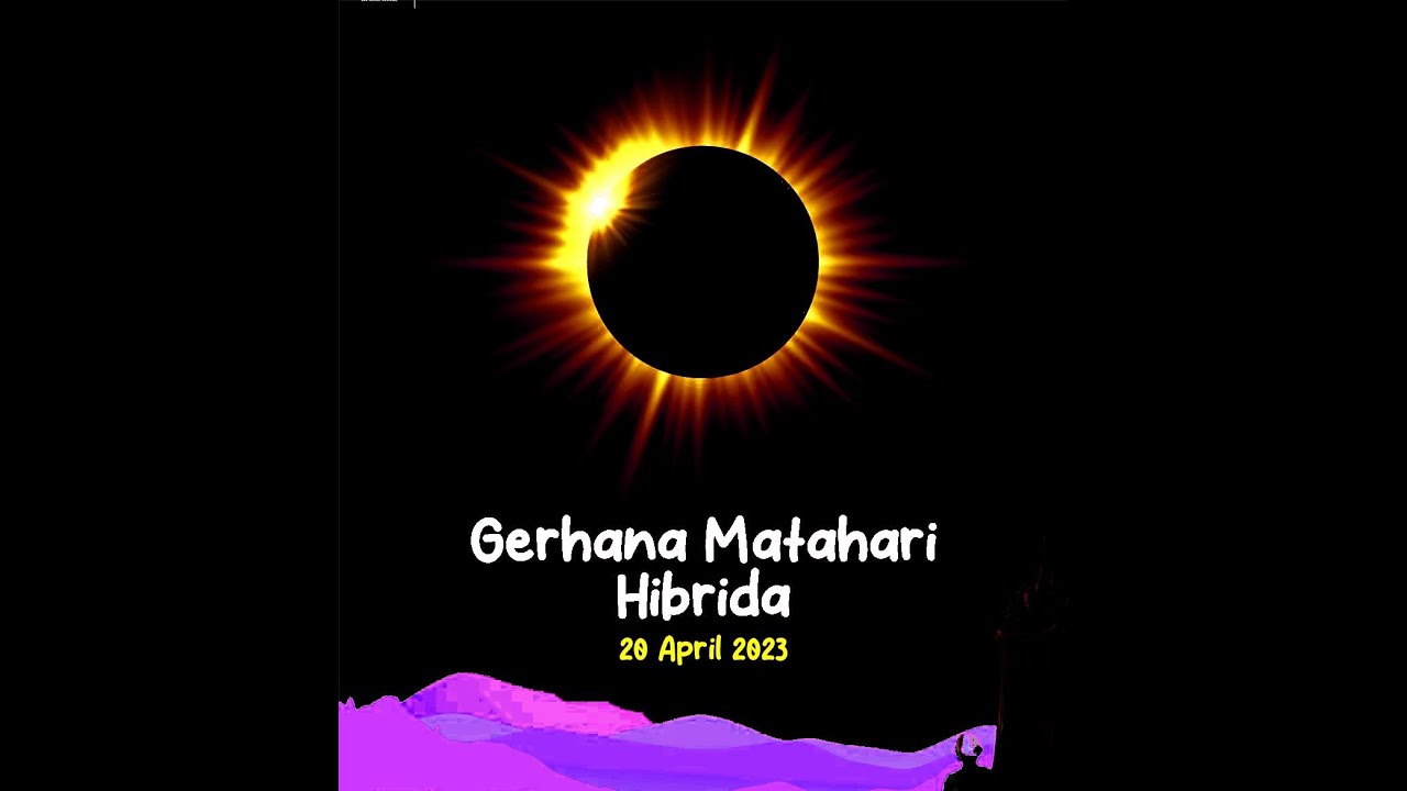 Live Siaran Gerhana Matahari 20 April 2023 ( Solar Eclipse ) - YouTube