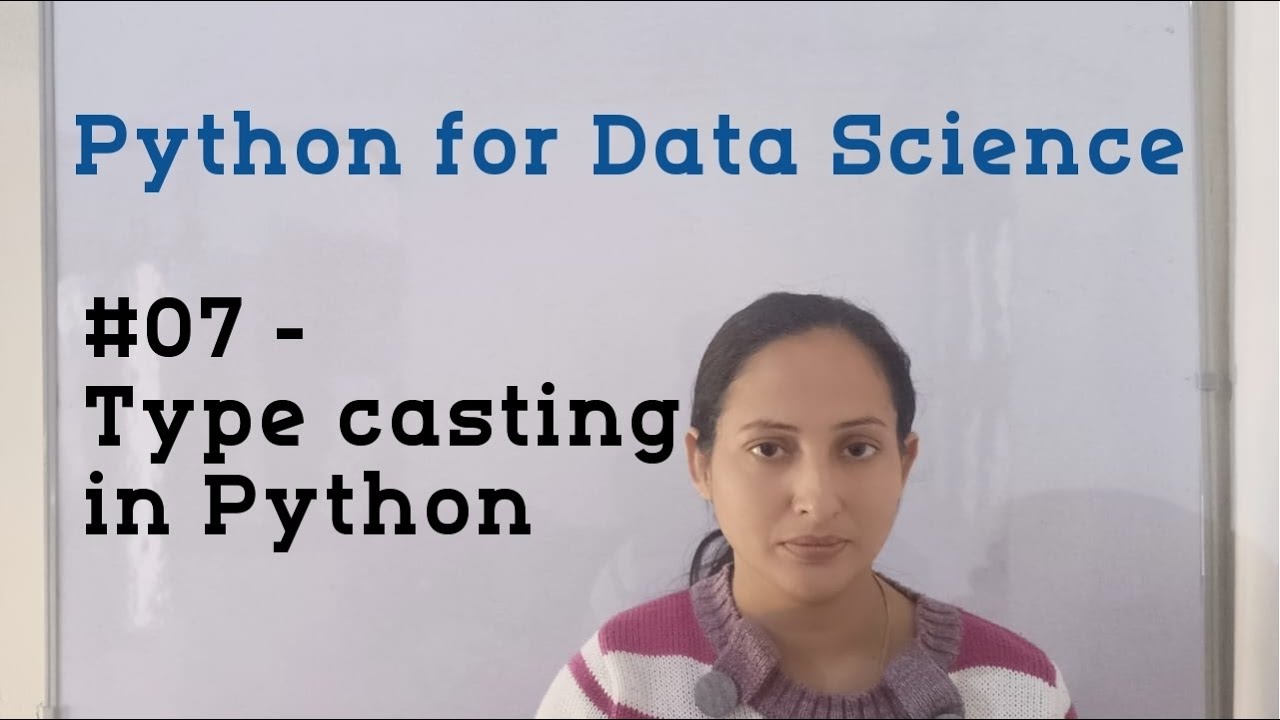 07 Type Casting In Python Python For Data Science Python 7141